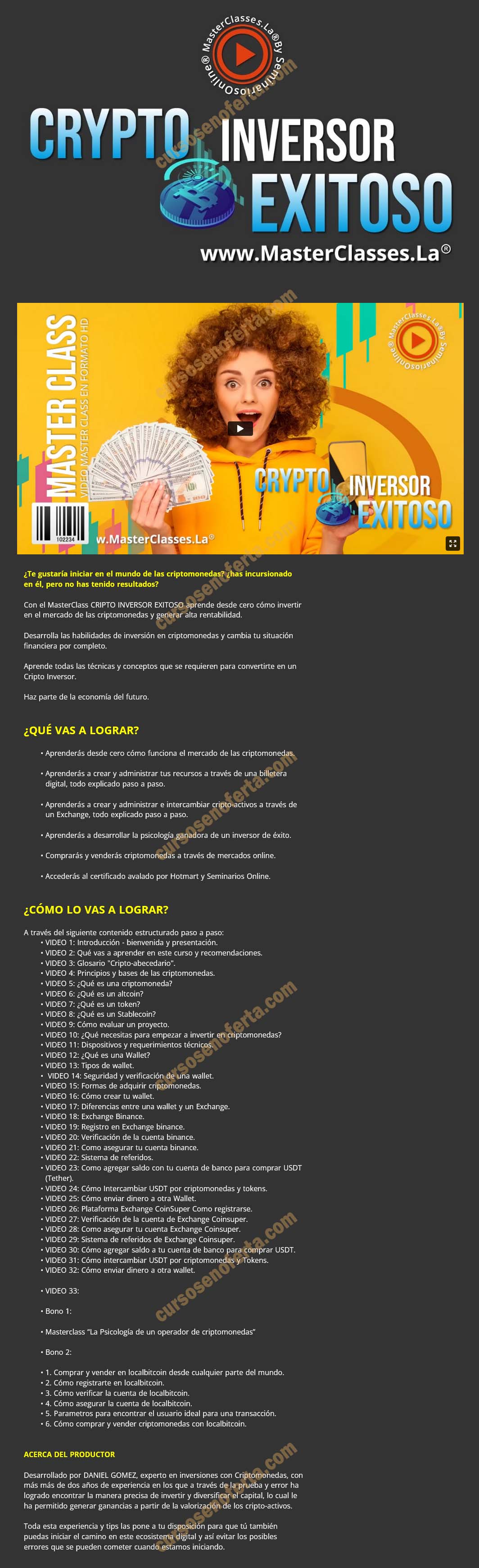 Crypto inversor exitoso - cursosenoferta.com